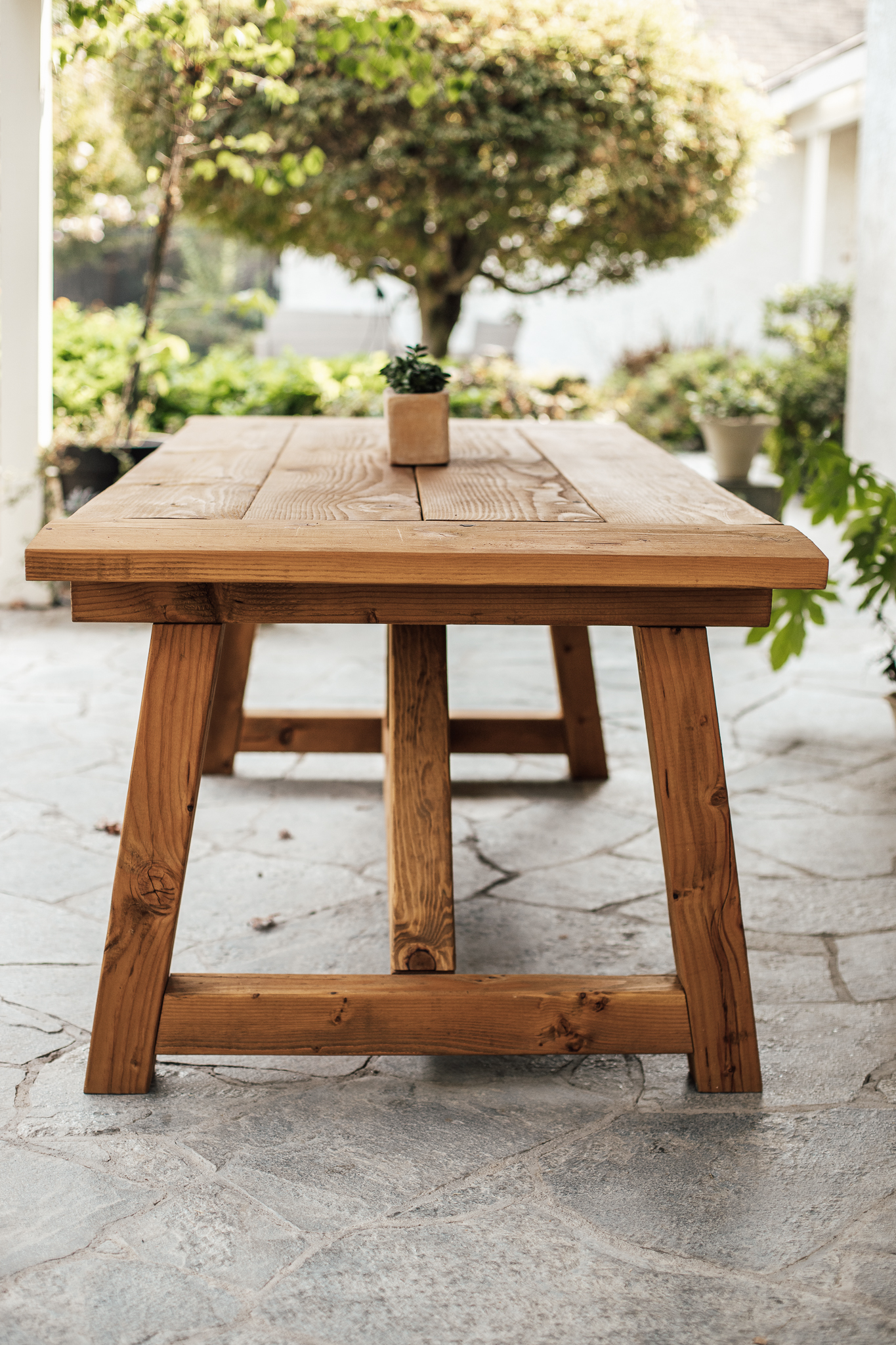 Ana White 4×4 Truss Beam Table This Rustic Soul 0214