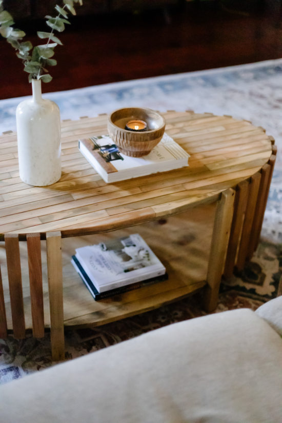 DIY MODERN COFFEE TABLE – This Rustic Soul